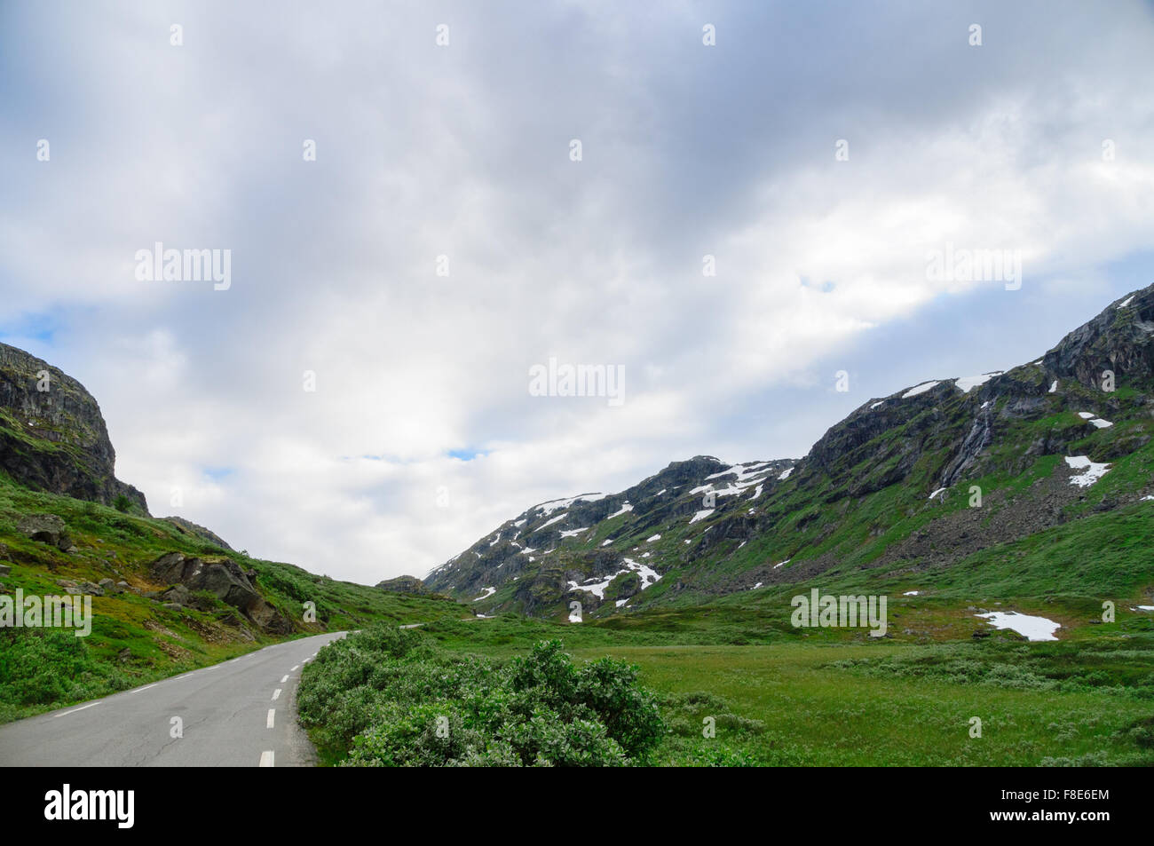 Curvy mountain road between scenic rocks Stock Photo - Alamy