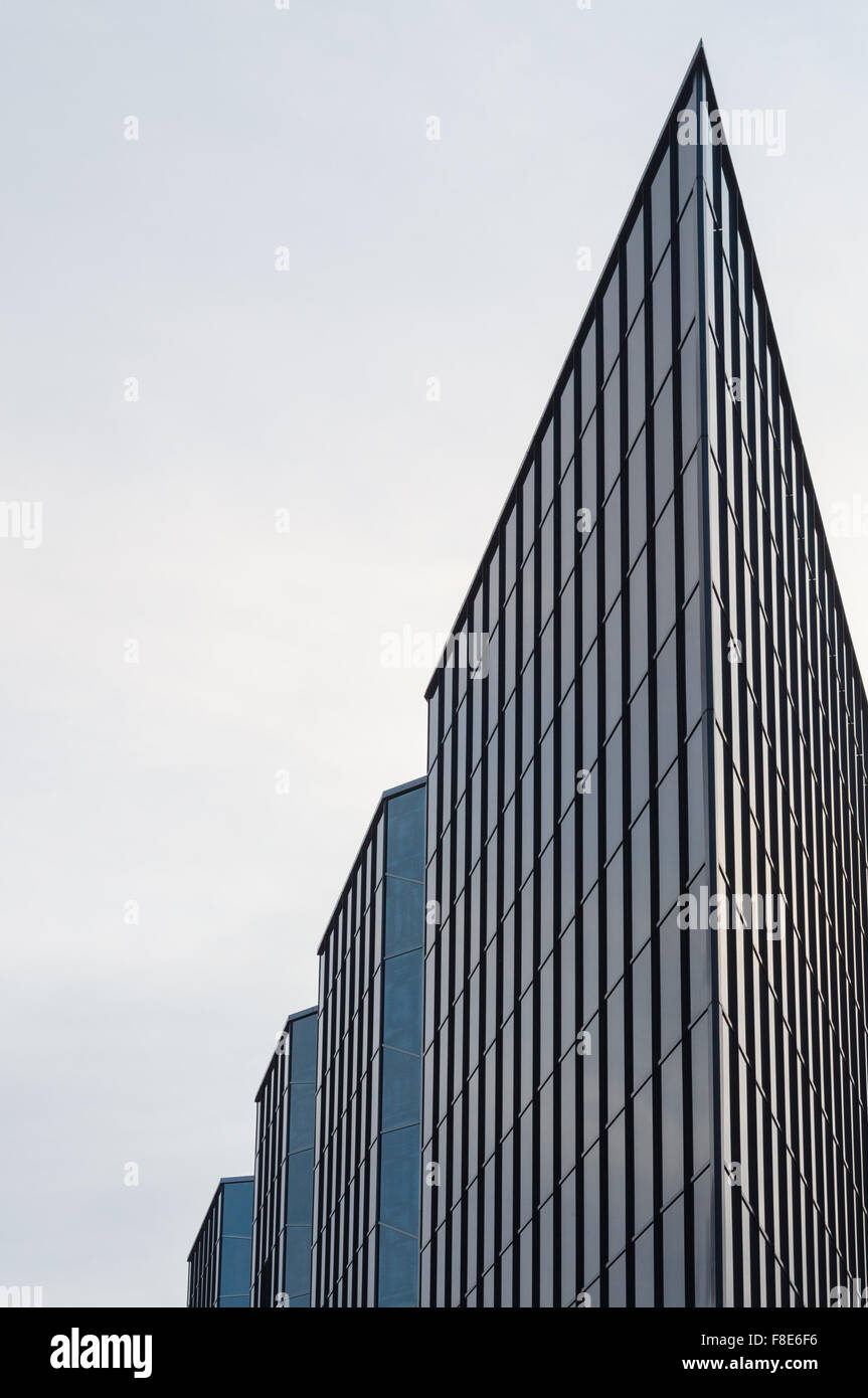 Corner section of modern building Stock Photo - Alamy