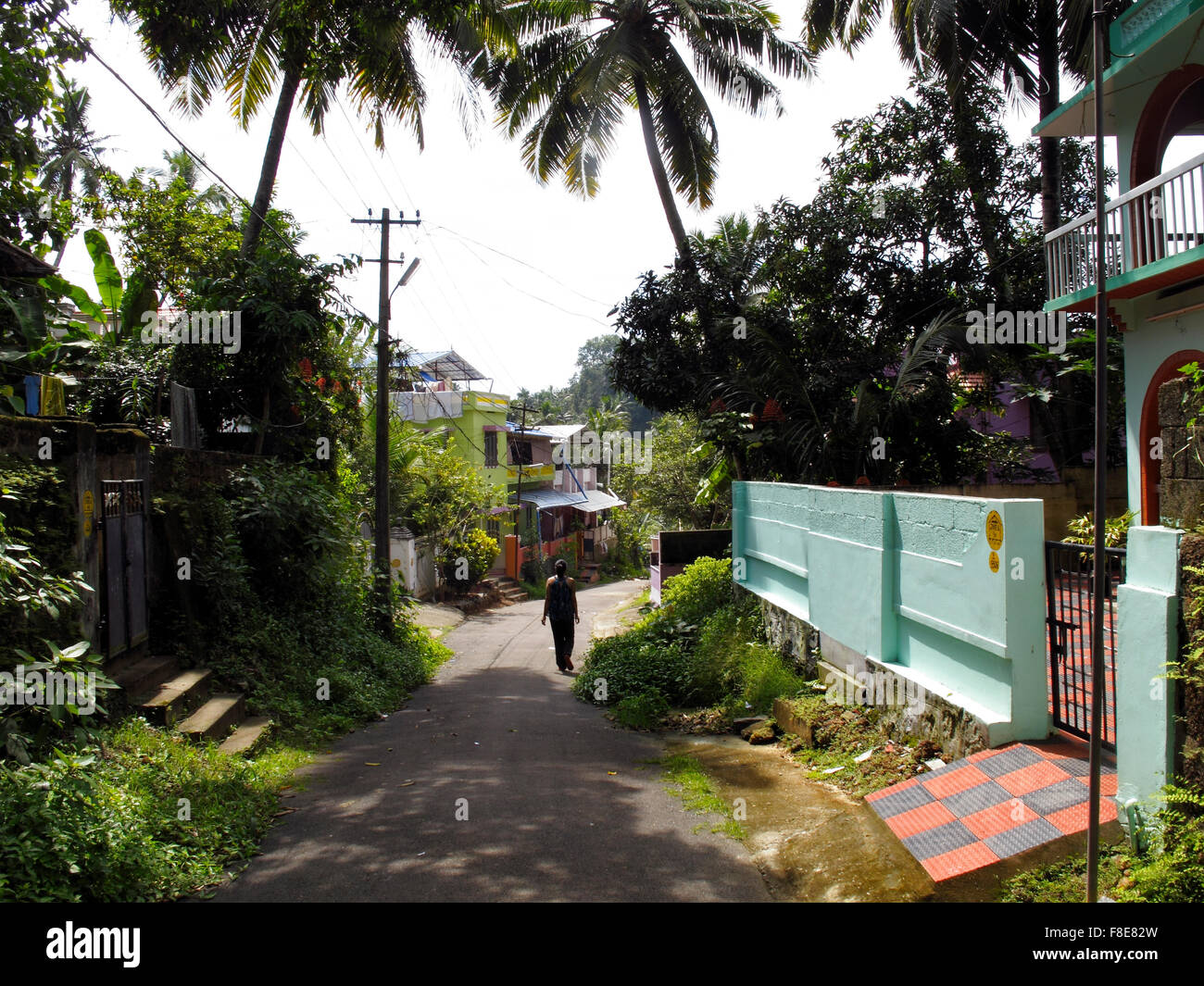 Back street kerala hi-res stock photography and images - Alamy
