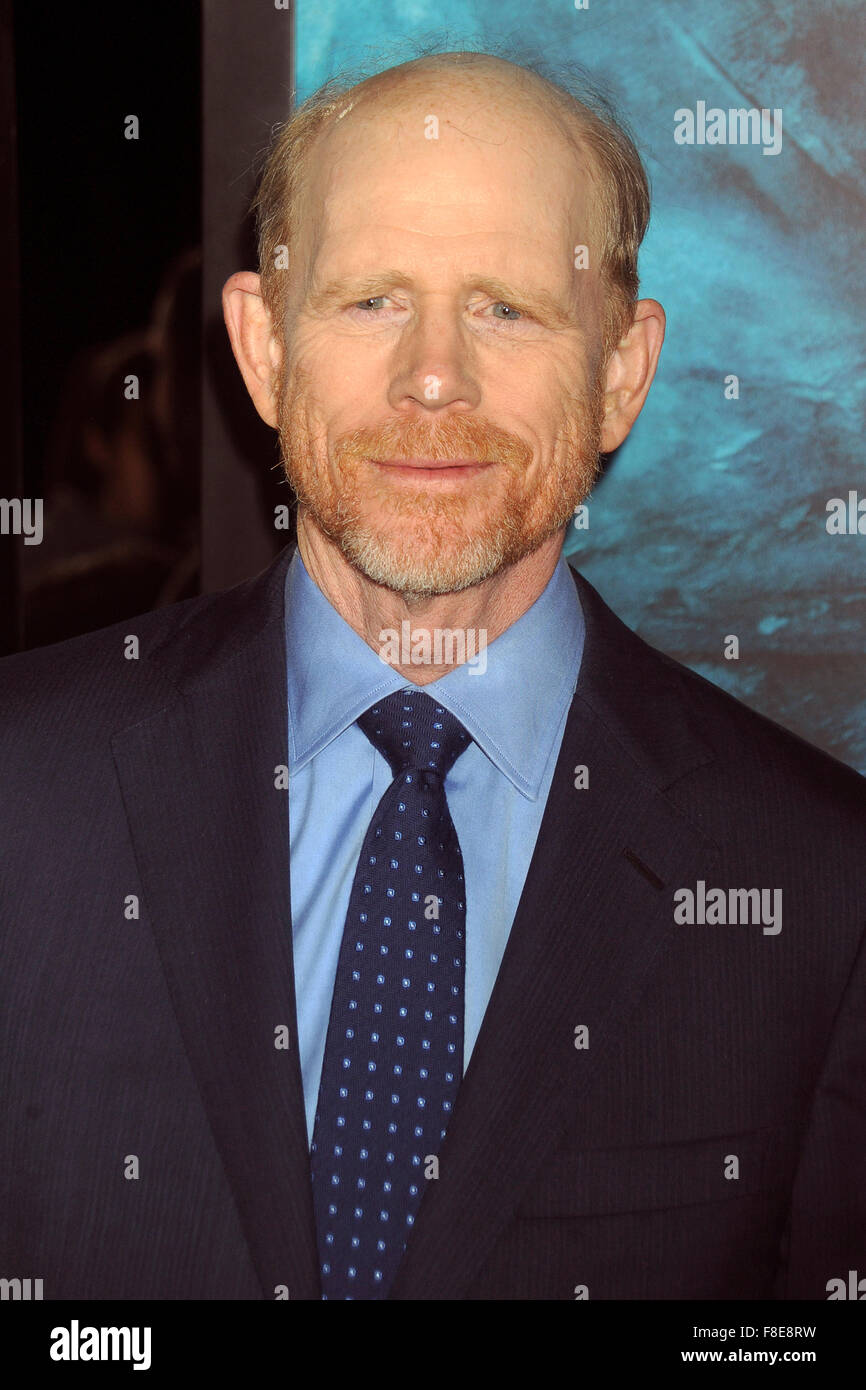 Ron Howard at the Premiere of 'In the Heart of the Sea/Im Herzen der ...
