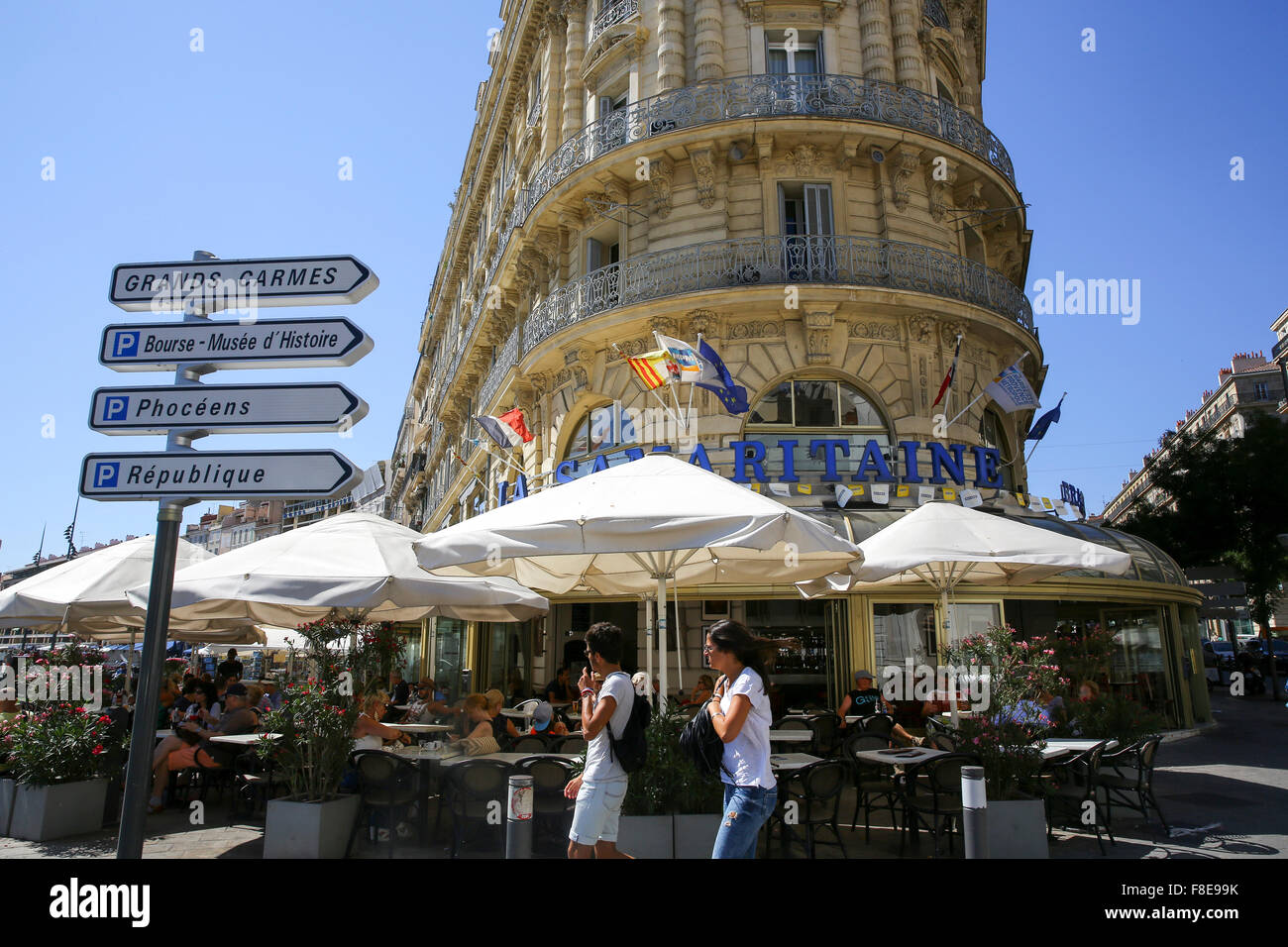 Marseille, Old Town, France Stock Photo - Alamy