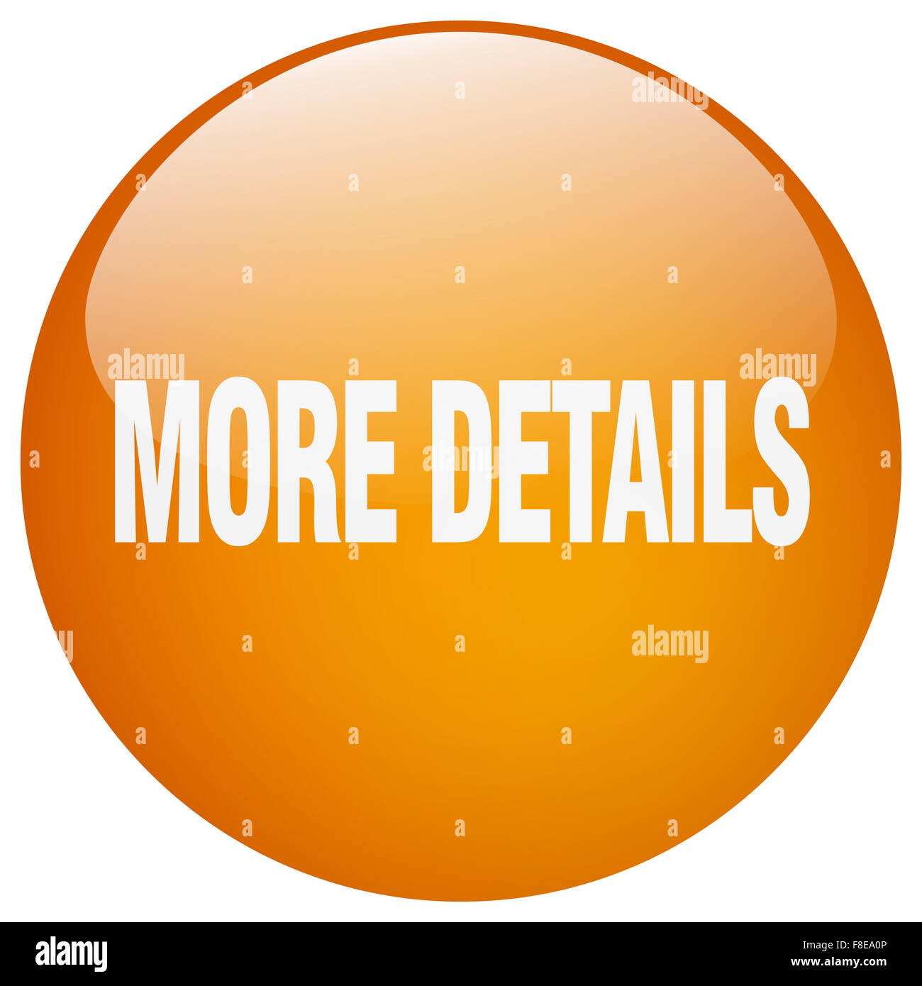 more details orange round gel isolated push button Stock Photo - Alamy