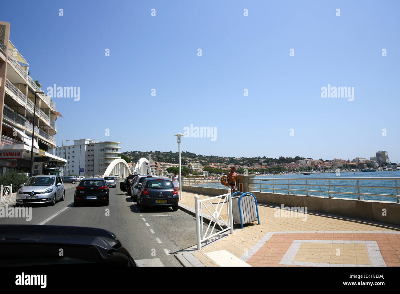 the French Riviera, Sainte-Maxime, France Stock Photo - Alamy
