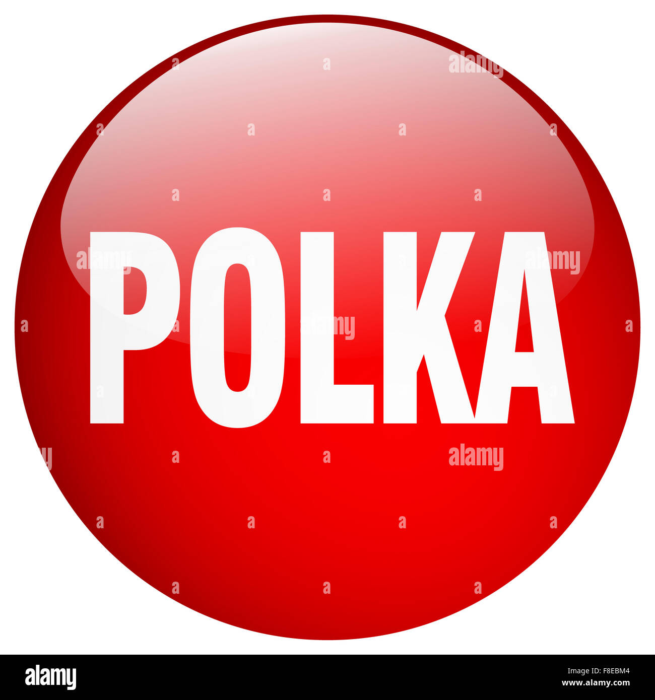 polka red round gel isolated push button Stock Photo - Alamy polka red round gel isolated push button Stock Photo - Alamy