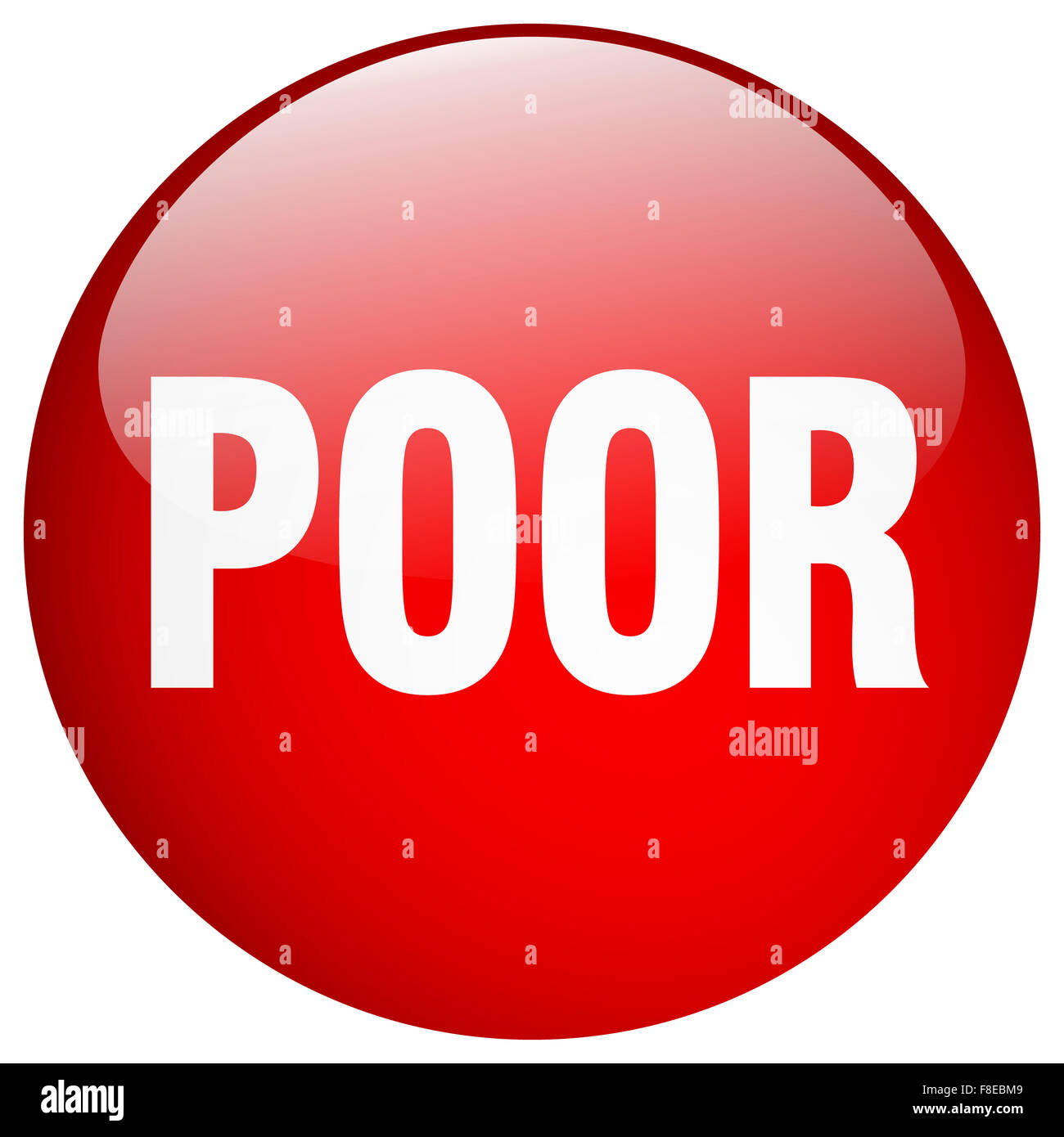 poor red round gel isolated push button Stock Photo - Alamy poor red round gel isolated push button Stock Photo - Alamy
