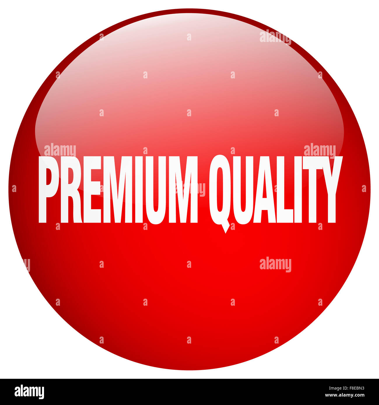 premium quality red round gel isolated push button Stock Photo - Alamy