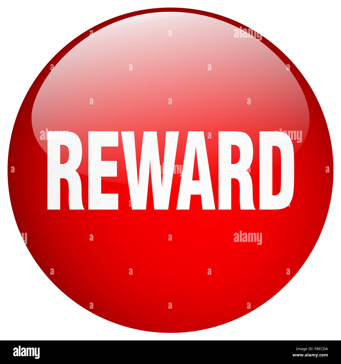 reward red round gel isolated push button Stock Photo - Alamy