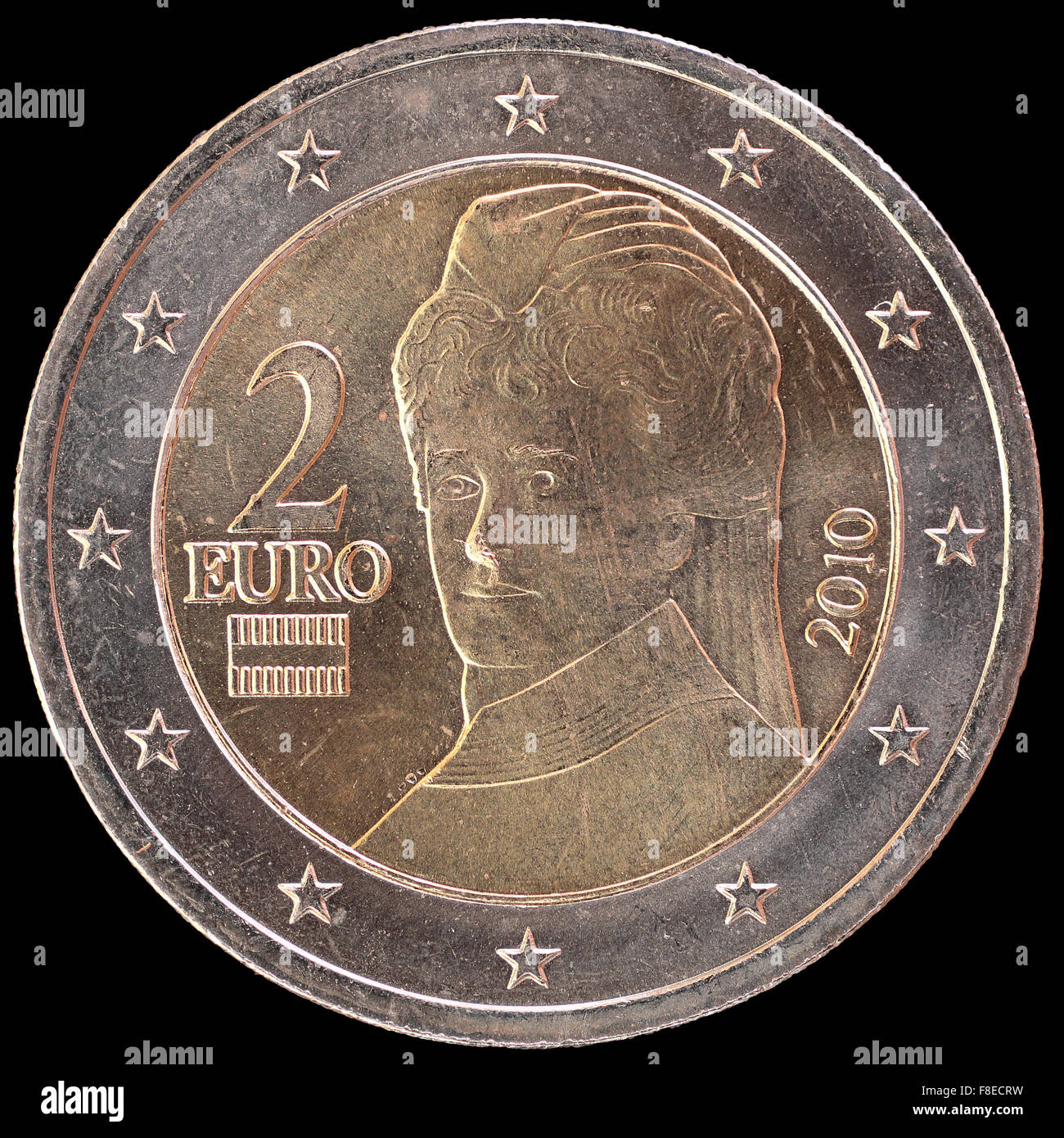 Euro coin austria hi-res stock photography and images - Alamy