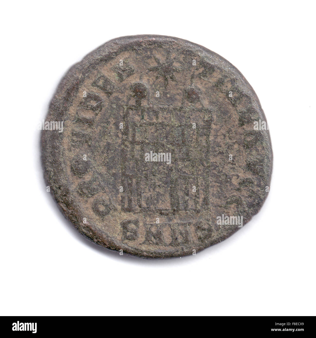 Ancient Roman Constantine coin from 84 CE Stock Photo - Alamy