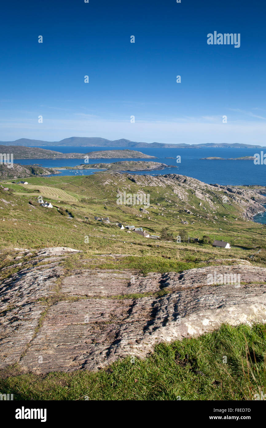 Derrymore Bay Beaches, Waterville, County Kerry, Ireland Stock Photo ...