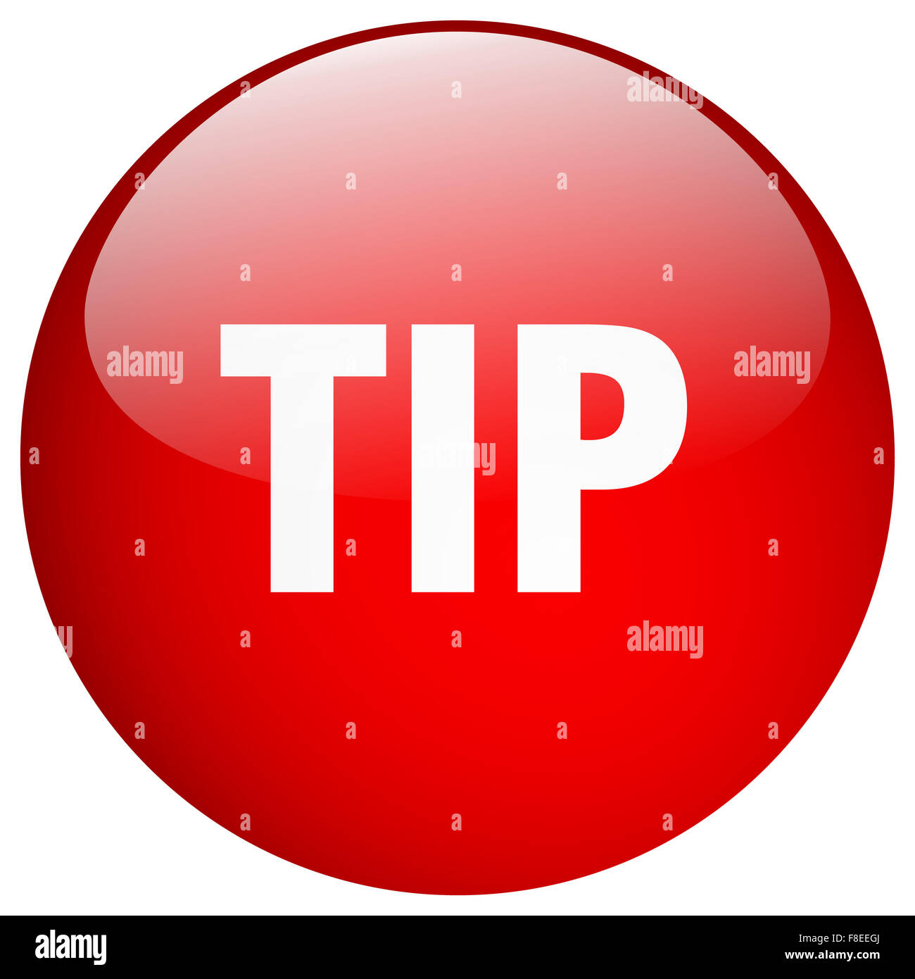 tip red round gel isolated push button Stock Photo - Alamy
