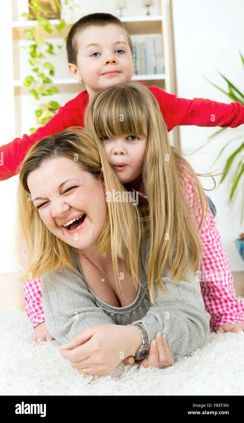 mother's Day with children Stock Photo - Alamy