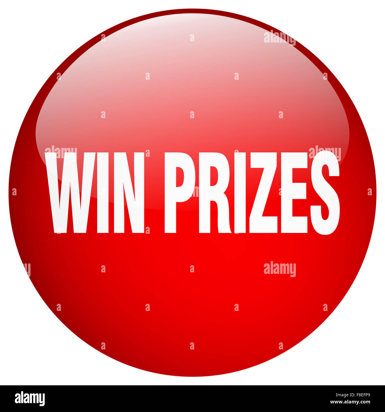 Win prizes sign round hi-res stock photography and images - Alamy