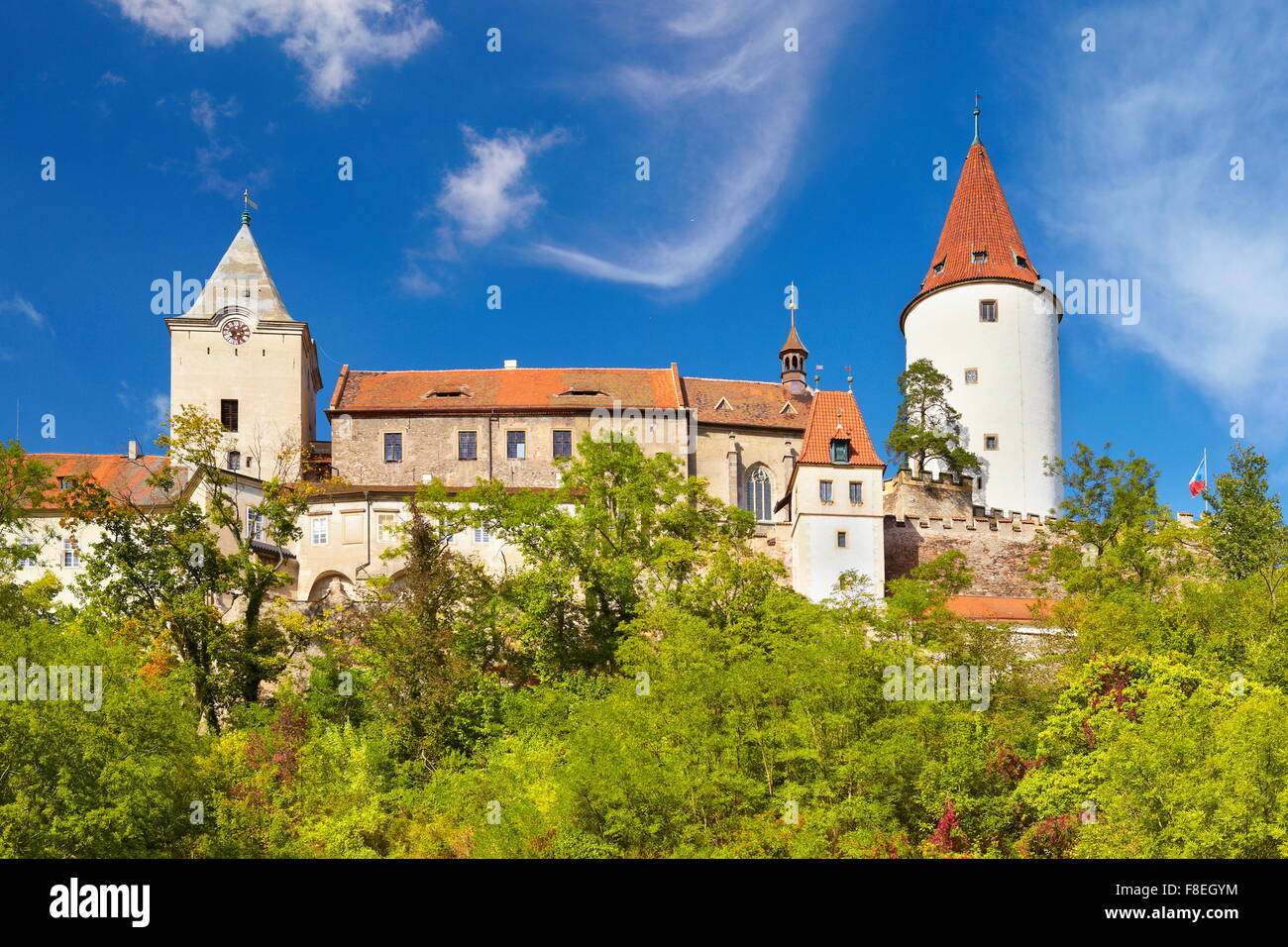Krivoklat Castle, Czech Republic, Europe Stock Photo - Alamy