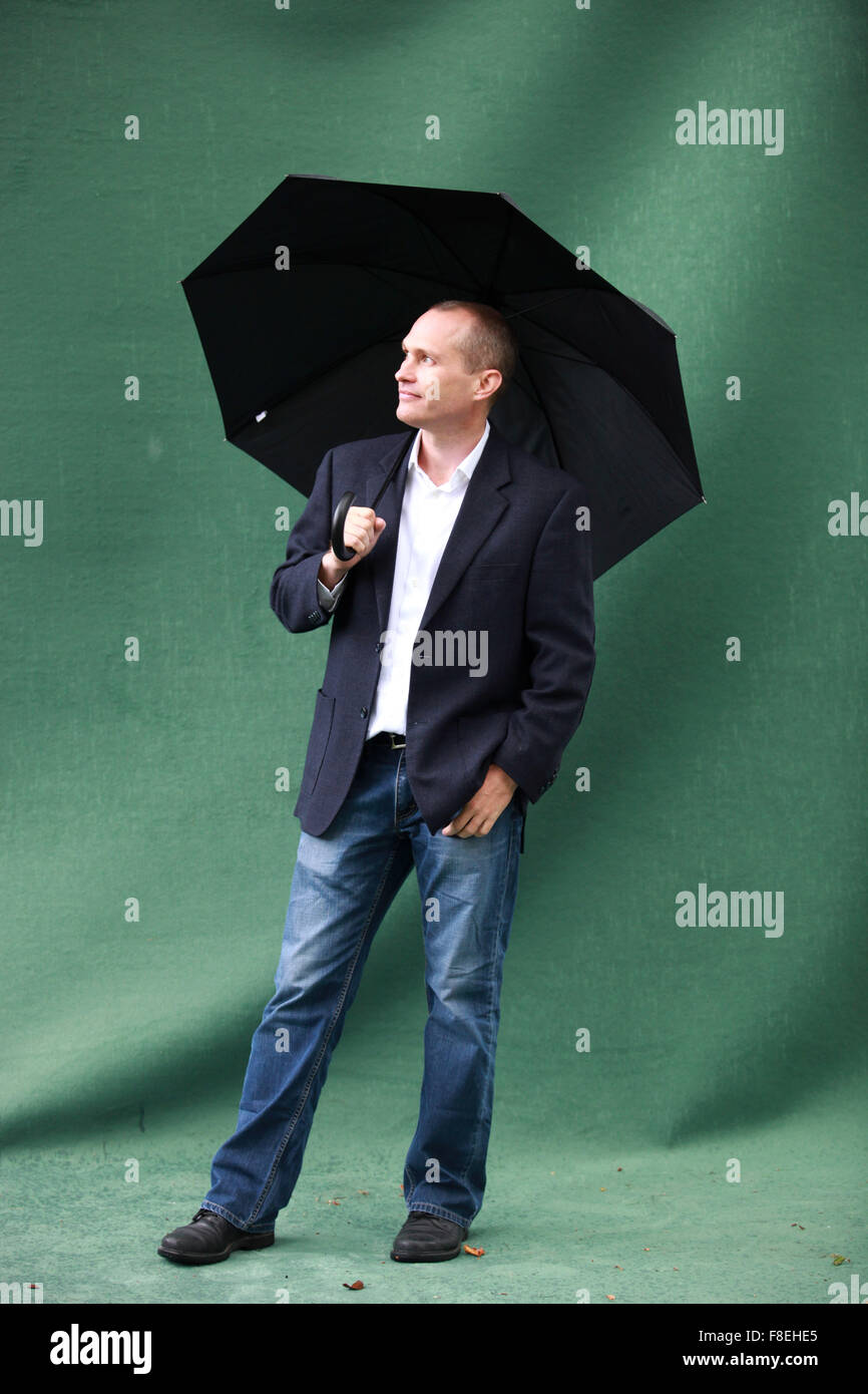 A portrait of David Vann in the Edinburgh Book Festival 2011. This ...