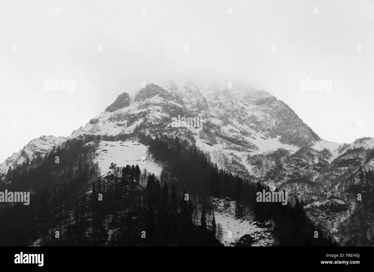 Mountain ridge walking Black and White Stock Photos & Images - Alamy