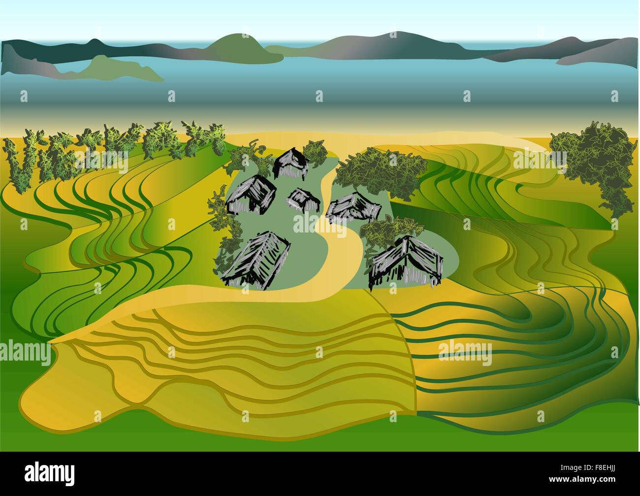 vietnam. abstract country and multicolor camp Stock Vector Image & Art ...