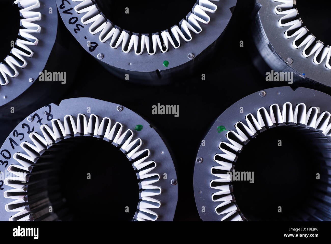 electric motor coppers Stock Photo - Alamy