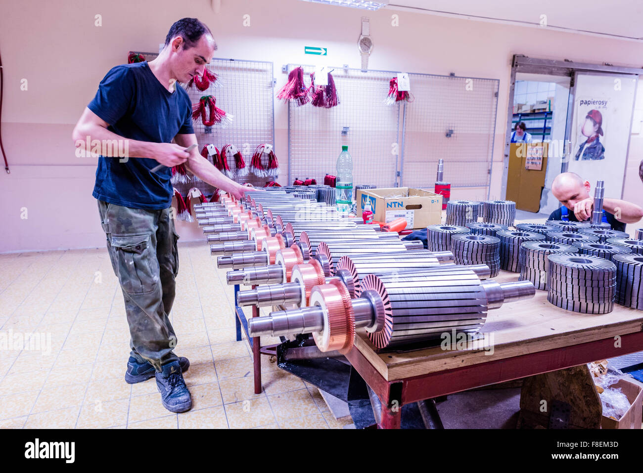 Electric motor parts hi-res stock photography and images - Alamy