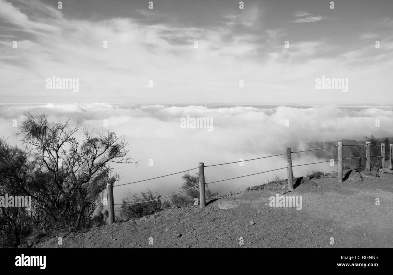 Beautiful landscape view from the Vesuvius Crater, active volcano of ...