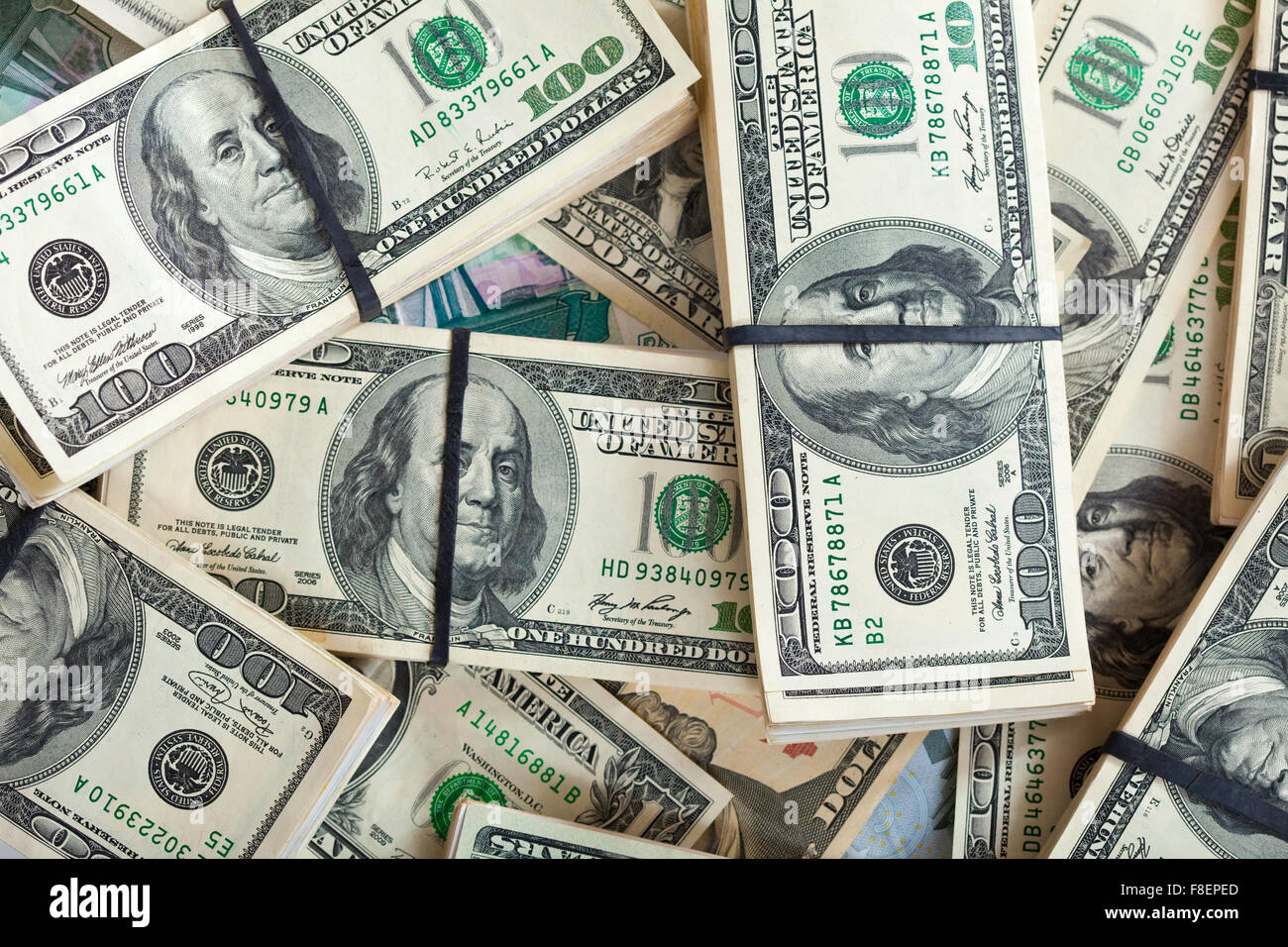 background of many US dollars banknotes Stock Photo - Alamy