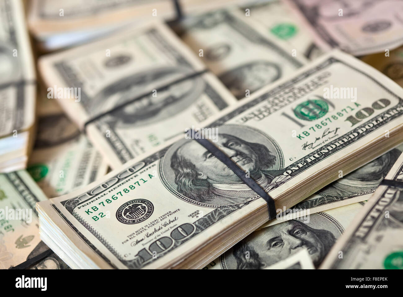 background of many US dollars banknotes Stock Photo - Alamy