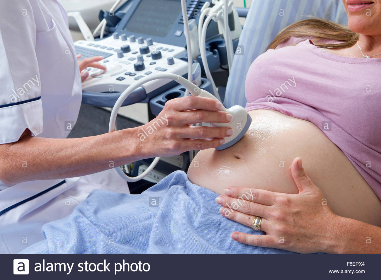 Ultrasound Scanning Equipment In Hospital Stock Photos & Ultrasound ...