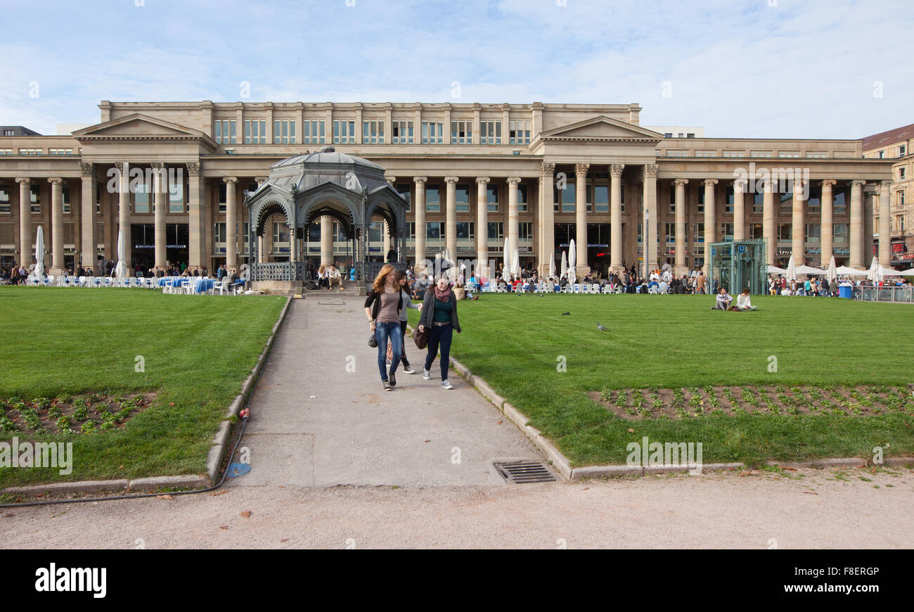 Stock images of central Stuttgart Stock Photo - Alamy