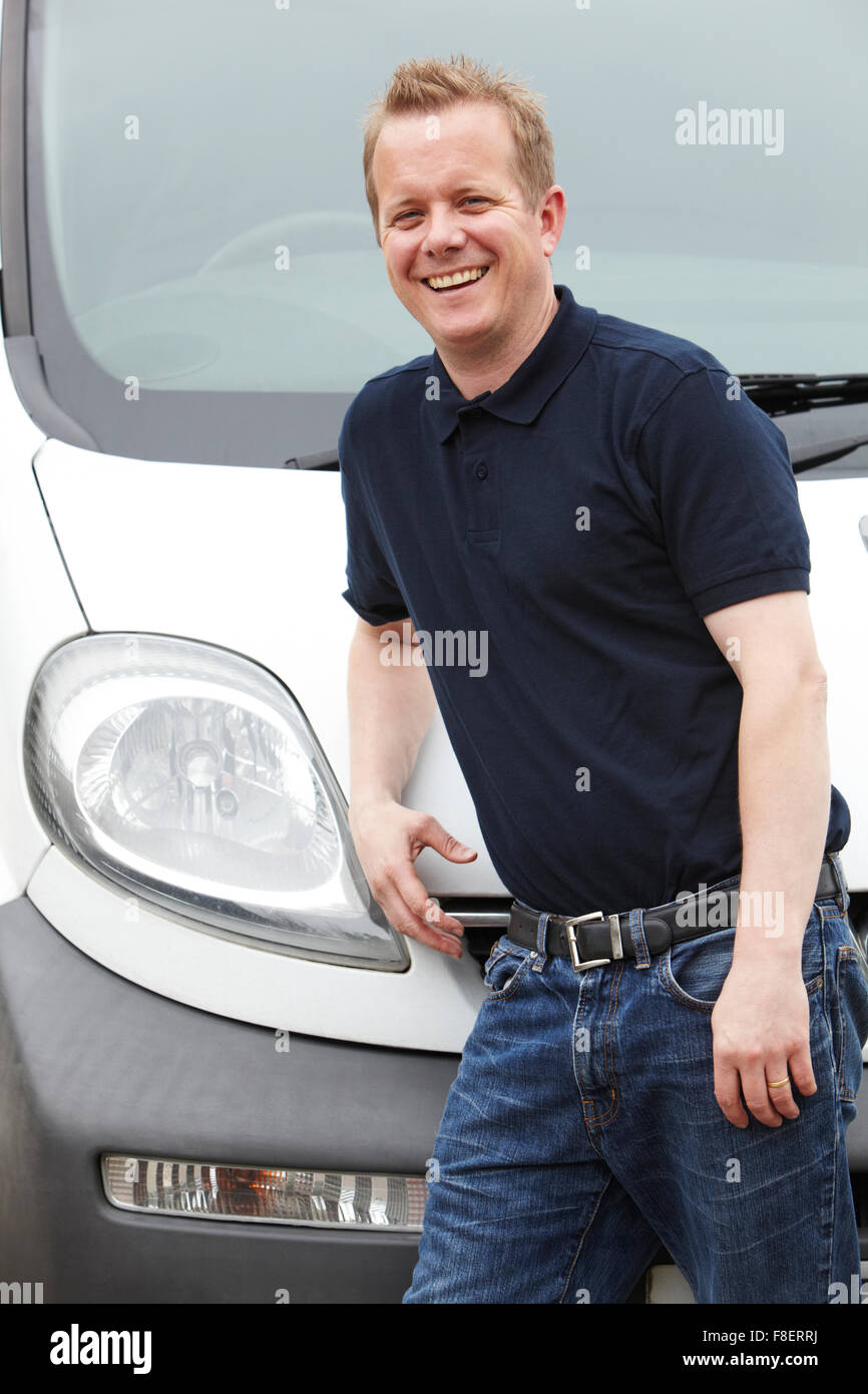 White van man hi-res stock photography and images - Alamy