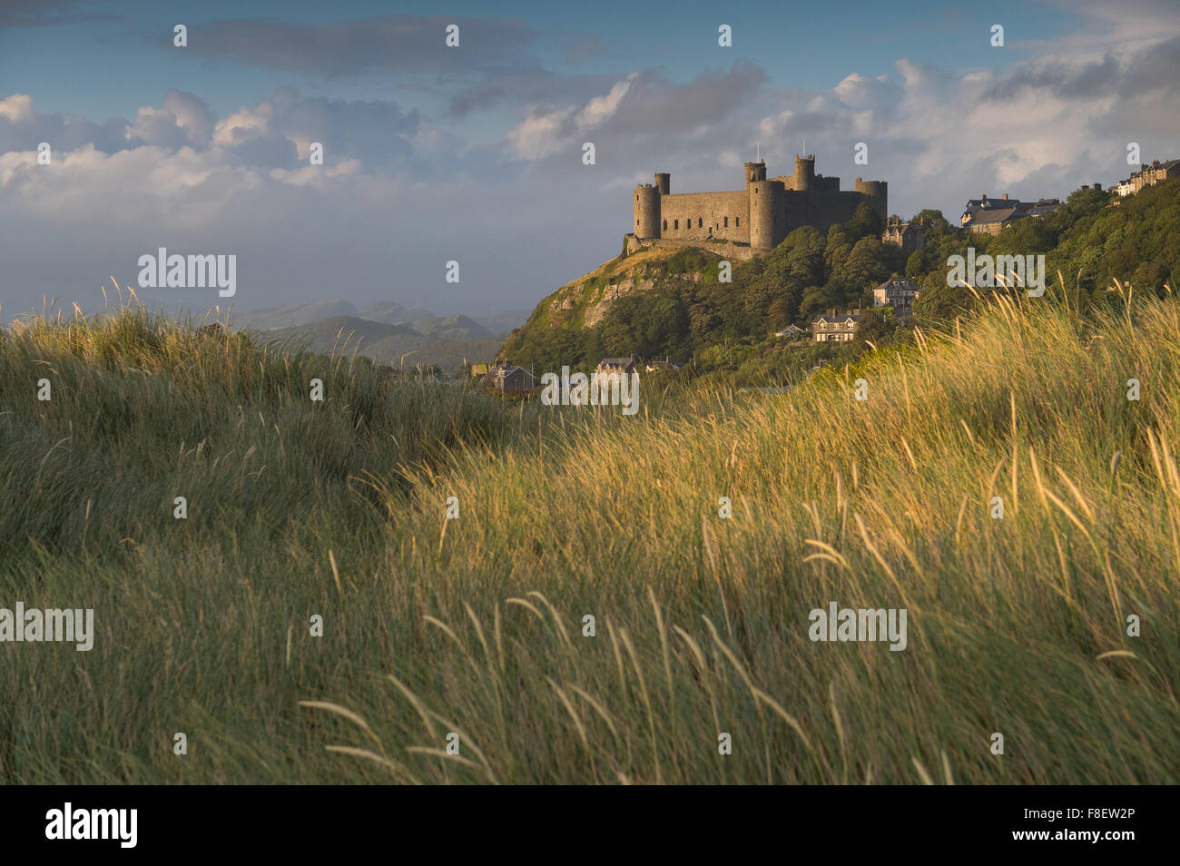 Harlech Castle, Snowdonia, Wales Stock Photo - Alamy
