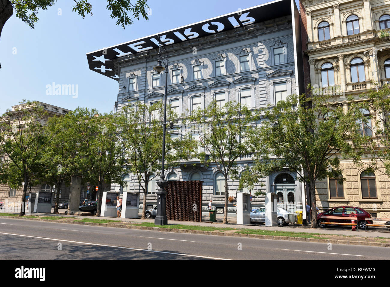 The House of Terror museum in Budapest, Hungary Stock Photo - Alamy