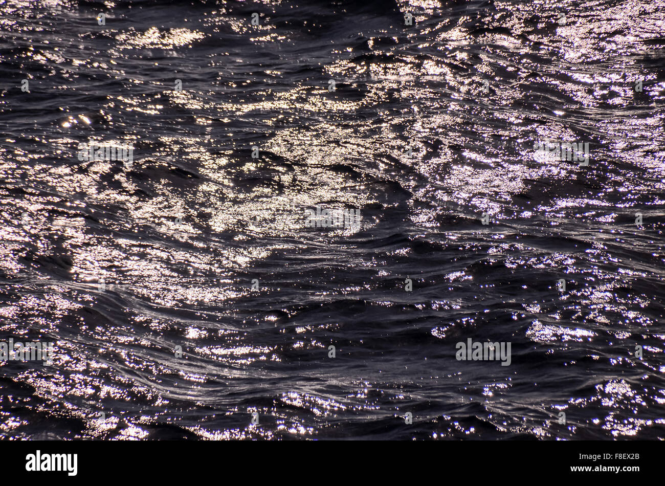 Detailed Texture Of Sea Water Stock Photo - Alamy