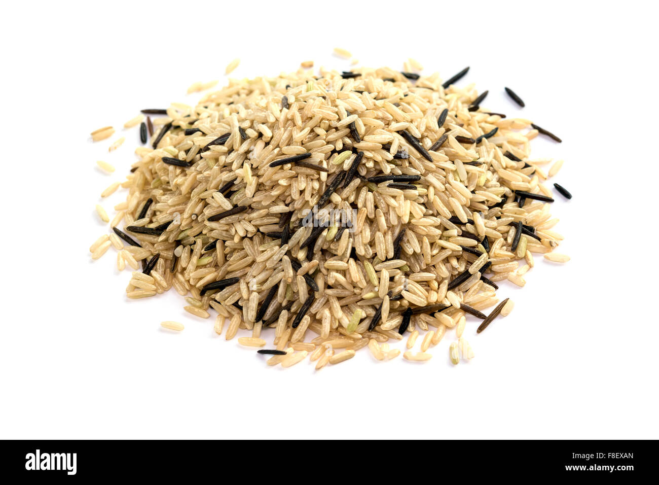 Unpolished whole grain basmati rice hi-res stock photography and images ...