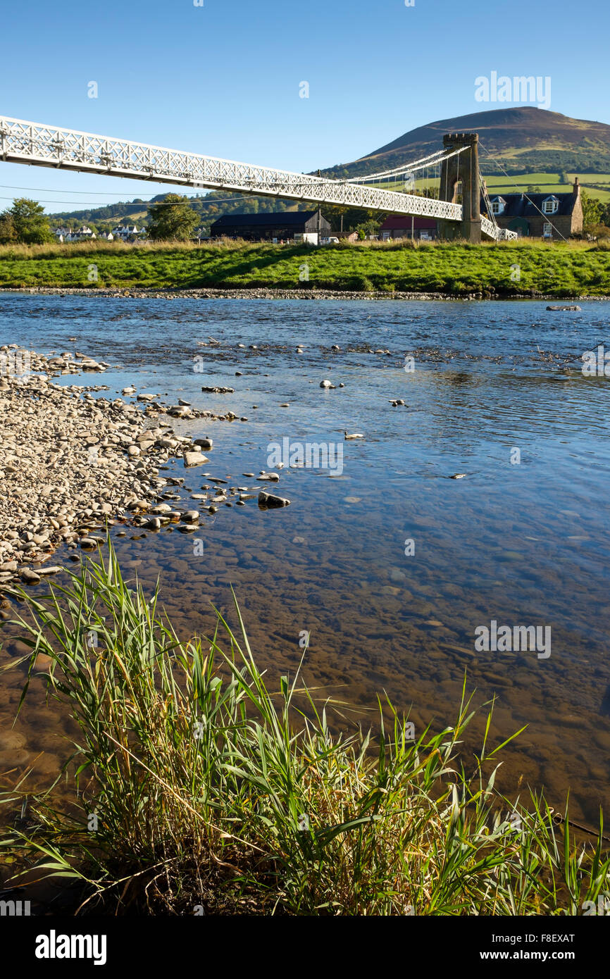 Tweed river scotland melrose hi-res stock photography and images - Alamy