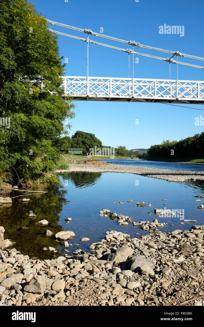 Melrose chain suspension bridge hi-res stock photography and images - Alamy