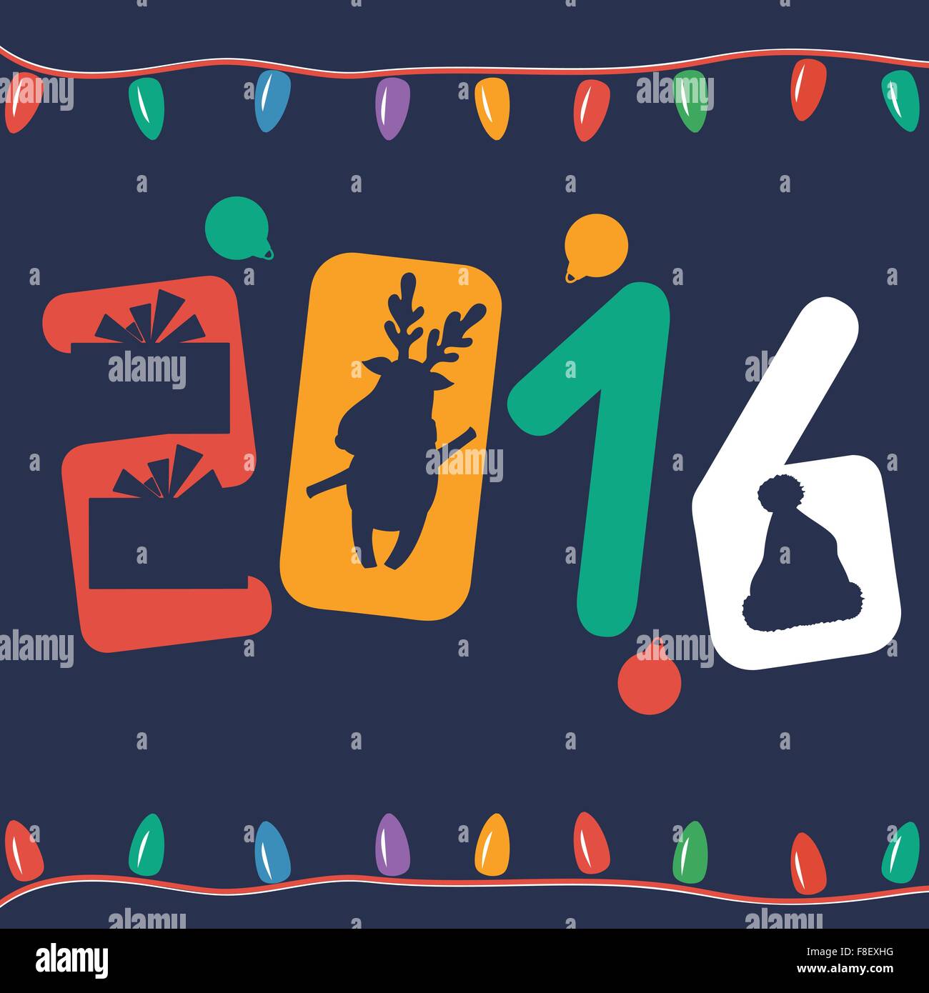 2016 Card Stock Vector Images - Alamy