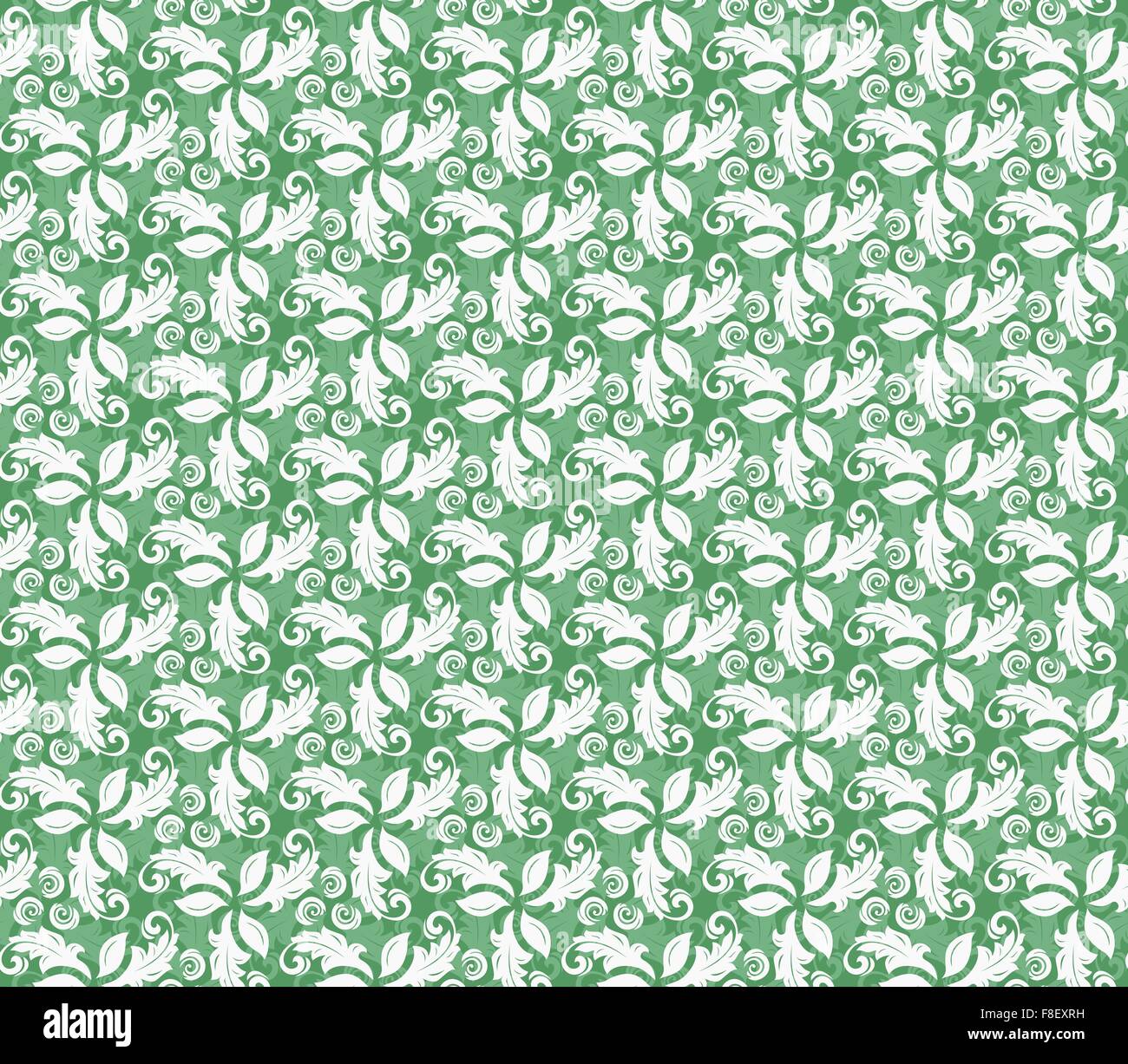 Floral Fine Seamless Vector Pattern Stock Vector Image & Art - Alamy
