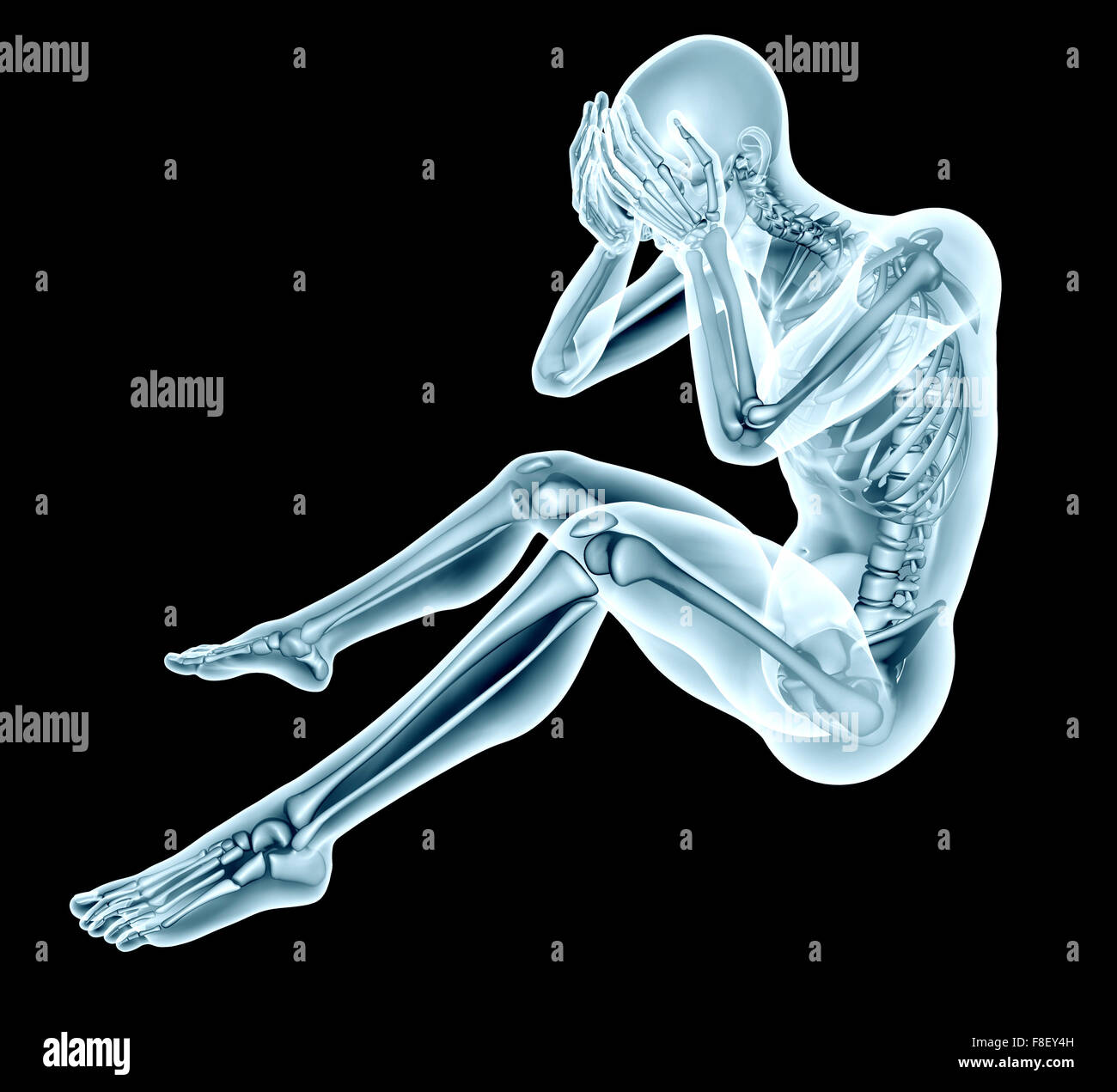 Anatomy man x ray hi-res stock photography and images - Alamy