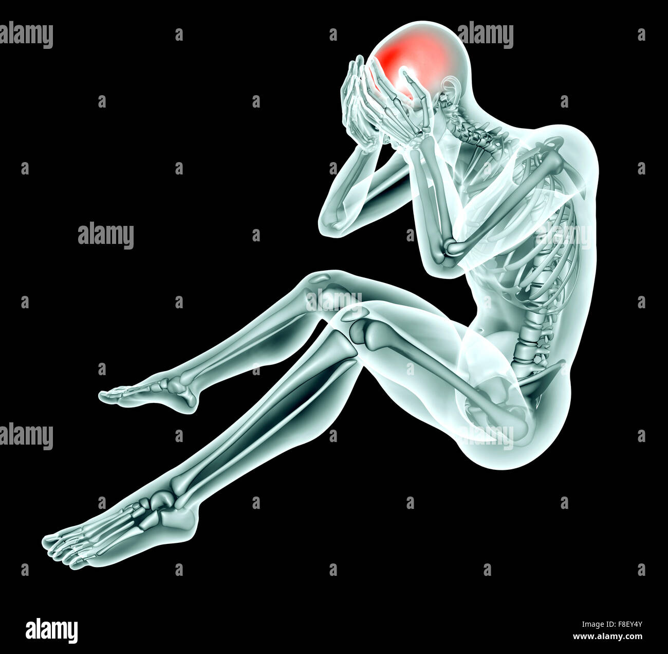 Human pain anatomy hi-res stock photography and images - Alamy