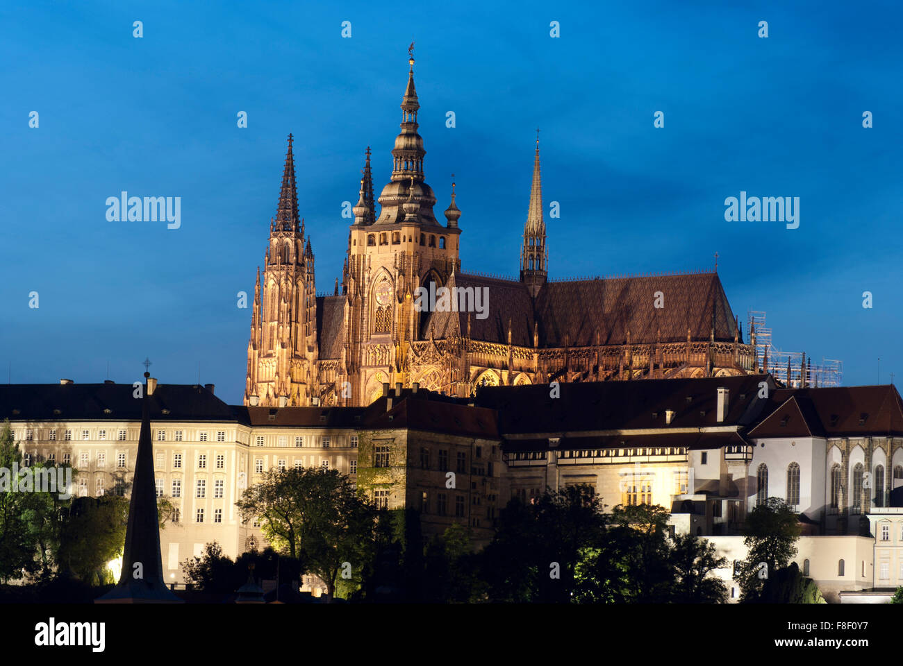 Cathedral blue hour hi-res stock photography and images - Alamy