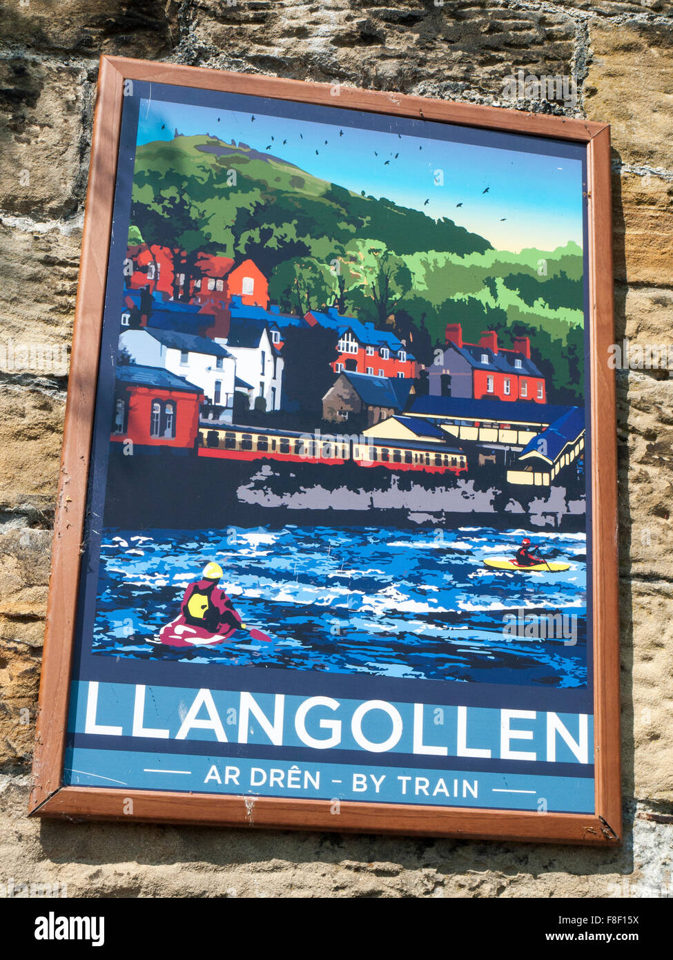 Train station poster advertising hi-res stock photography and images ...