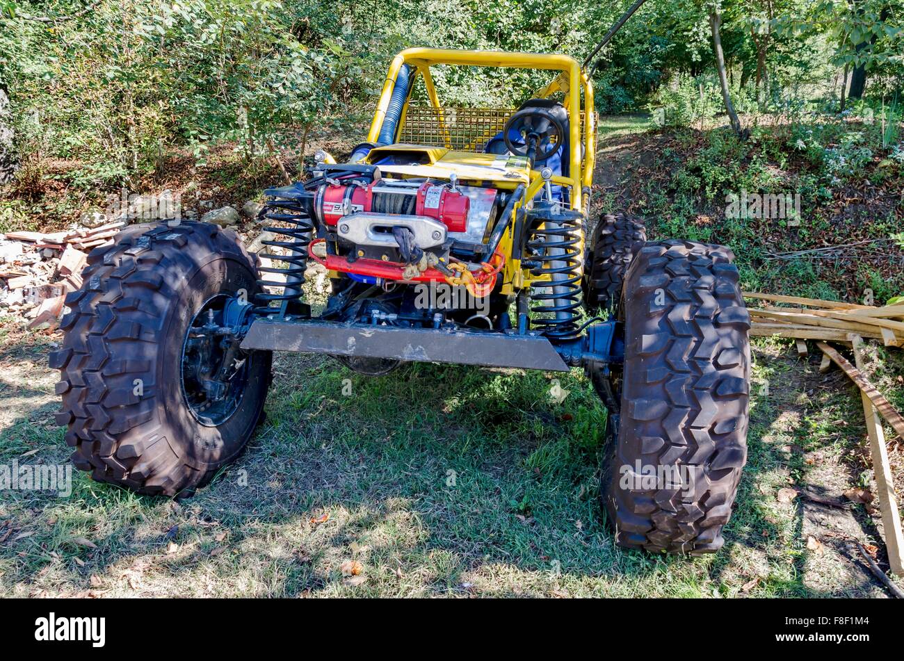Special buggy car with high roadabilily, Bulgaria Stock Photo - Alamy