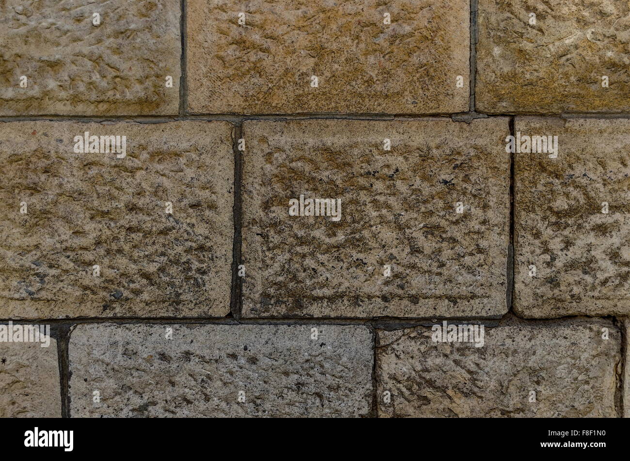 Decorative stone wall background - glowing edge Stock Photo - Alamy