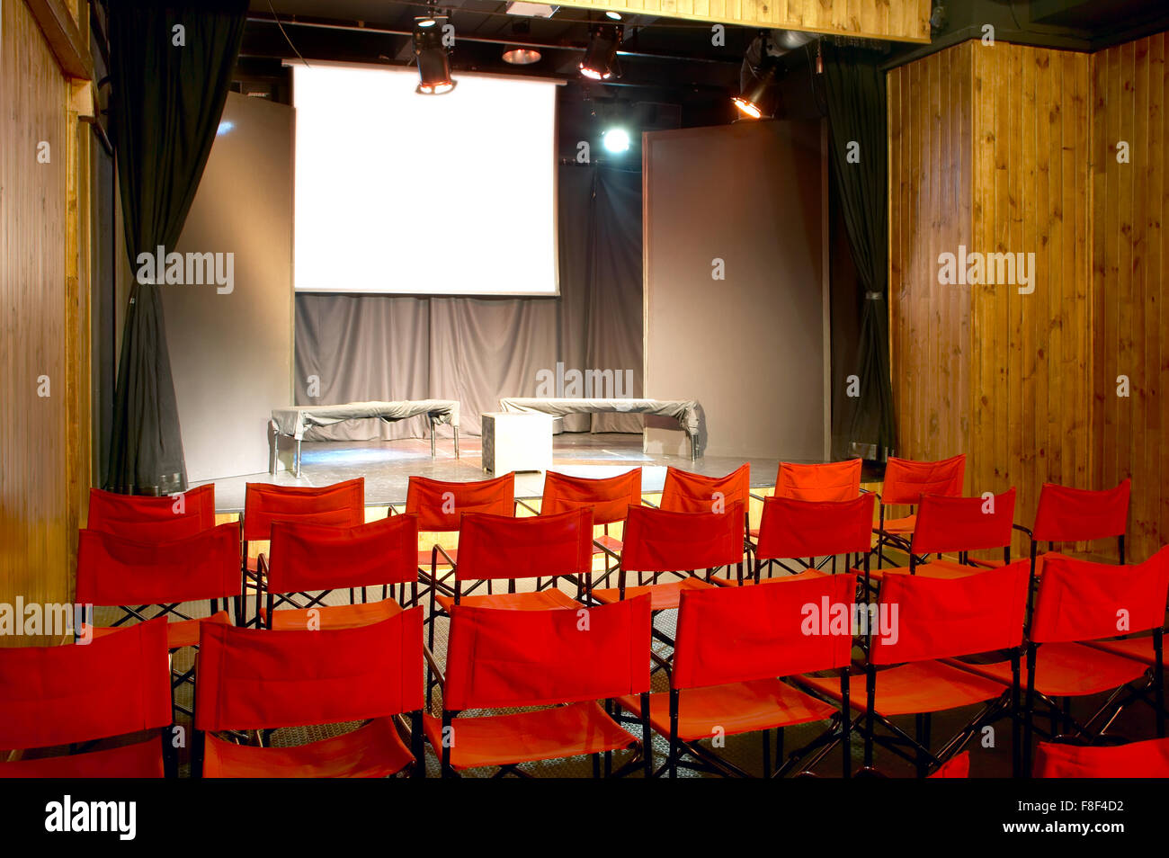Small Movie Theater at Performing Arts School Stock Photo - Alamy