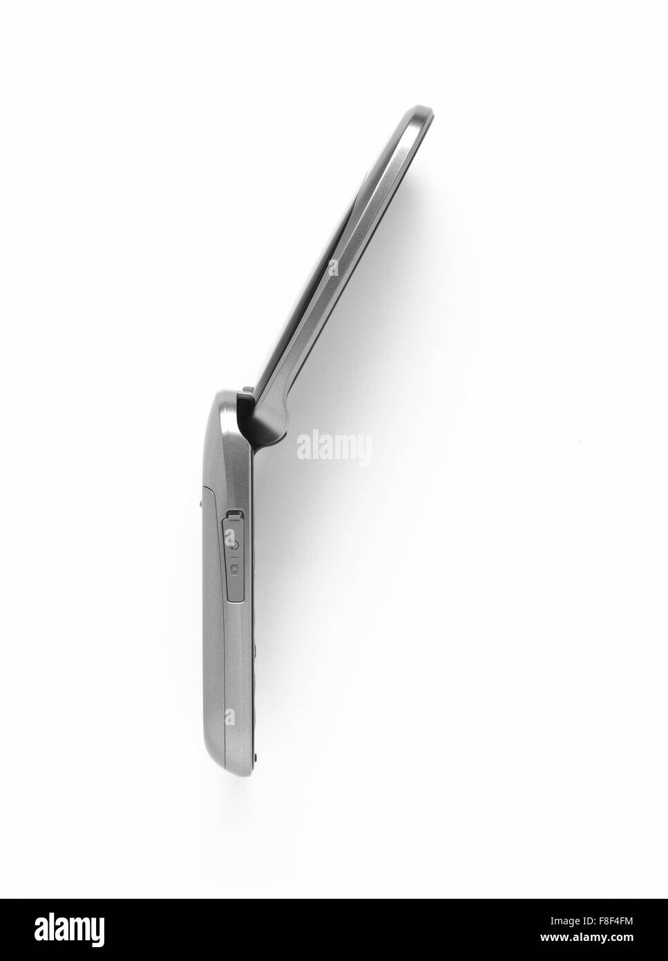 Mobile Phone closed isolated on white background Stock Photo - Alamy