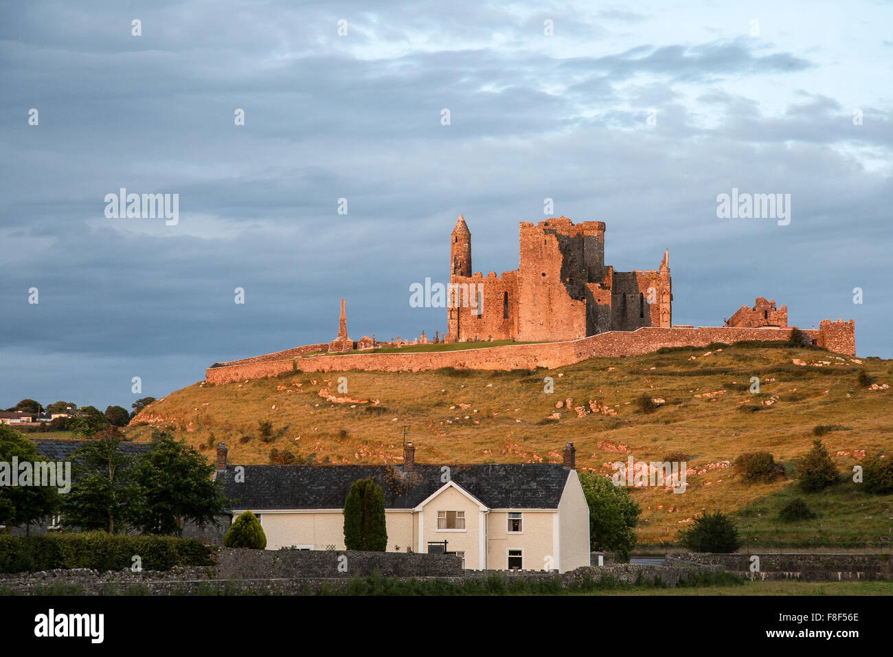 Rock of Cashel, historic Irish site, County Tipperary, Ireland Stock ...