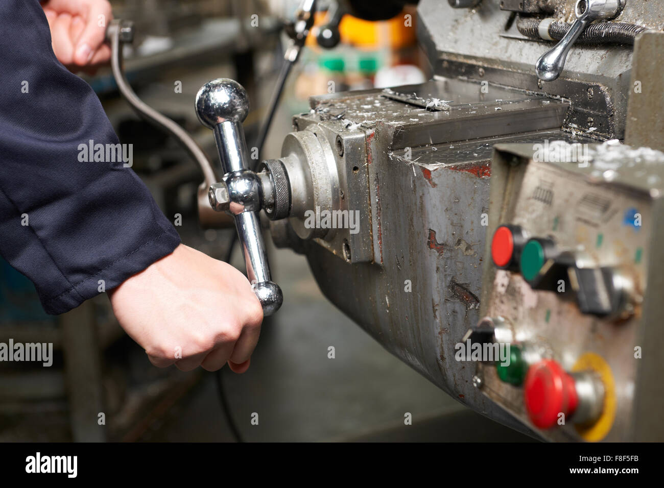 Hands on controls hi-res stock photography and images - Alamy