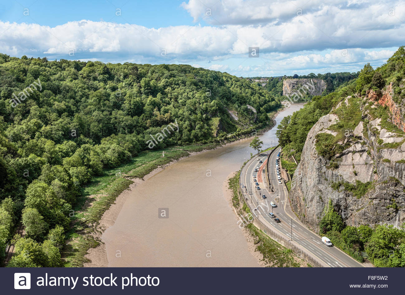 Avon Gorge Clifton Suspension Bridge High Resolution Stock Photography ...