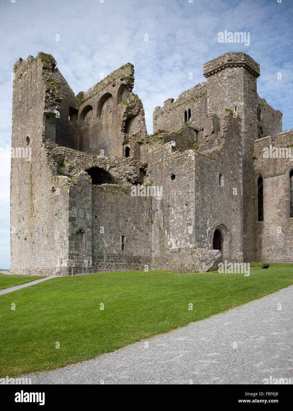 The Rock of Cashel, historical Irish monument. County Tipperary ...