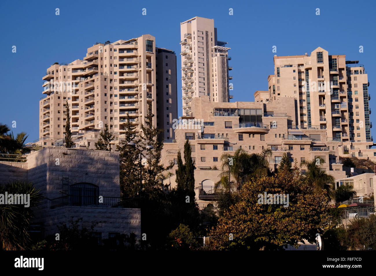 View of residence buildings in Malha neighbourhood which was prior to ...